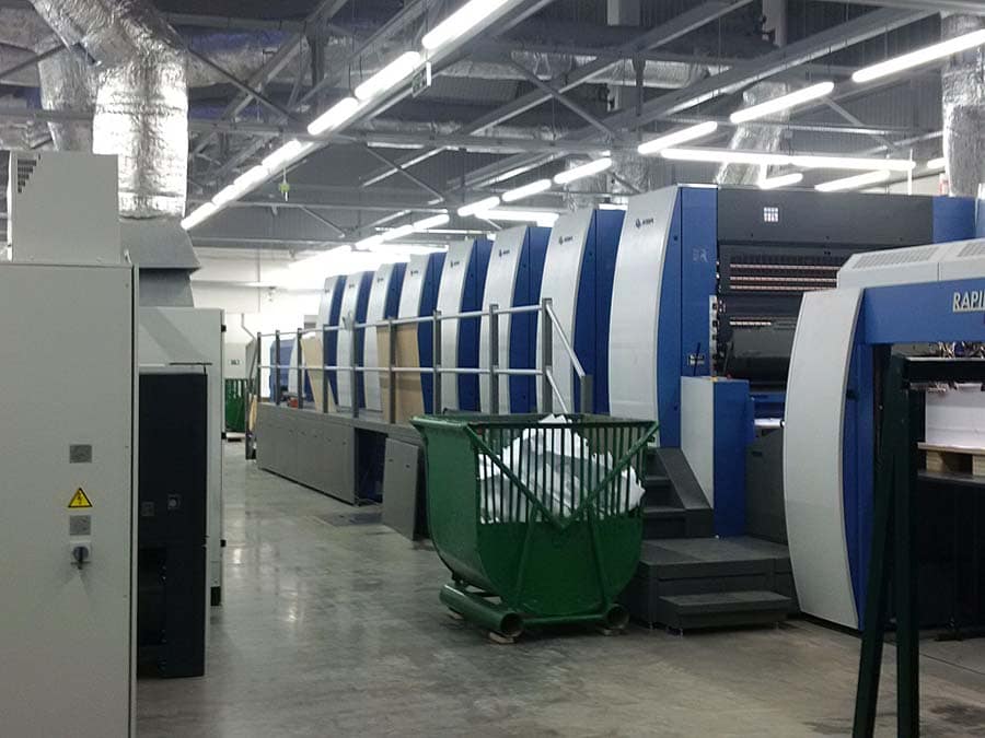 Две первые Rapida 164 в России